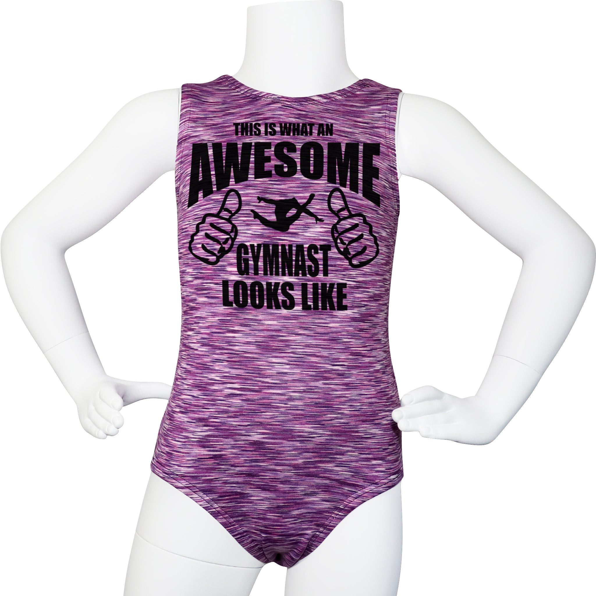 Awesome Gymnast Leotard by AERO Leotards